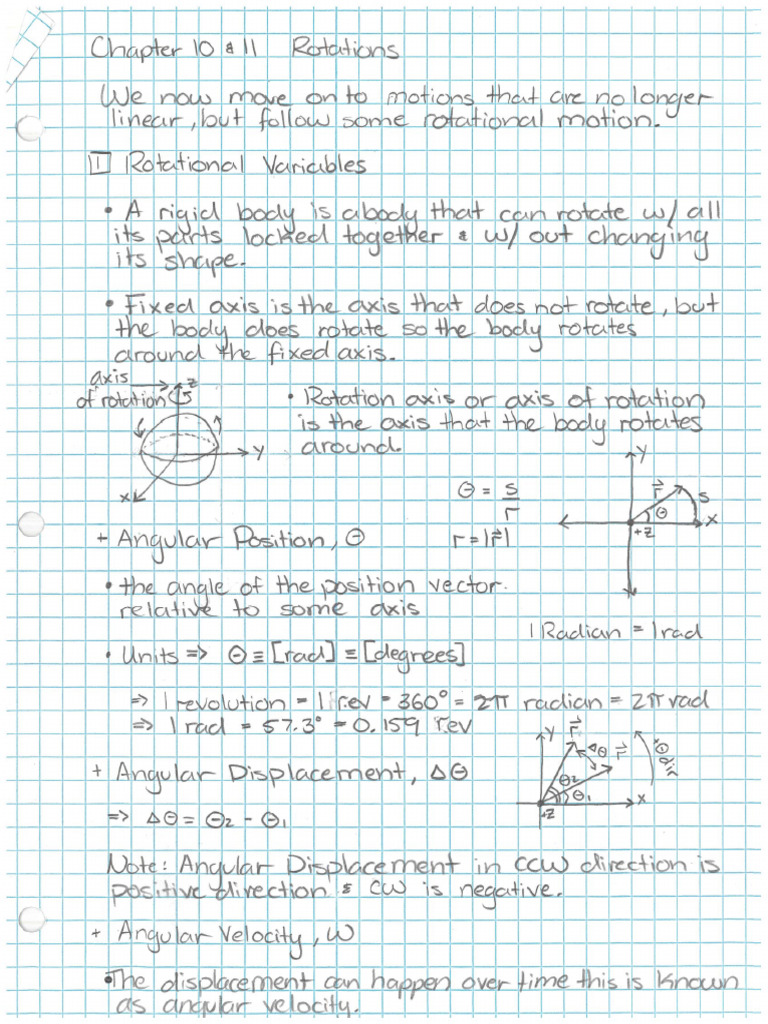 Rotational Motion | PDF