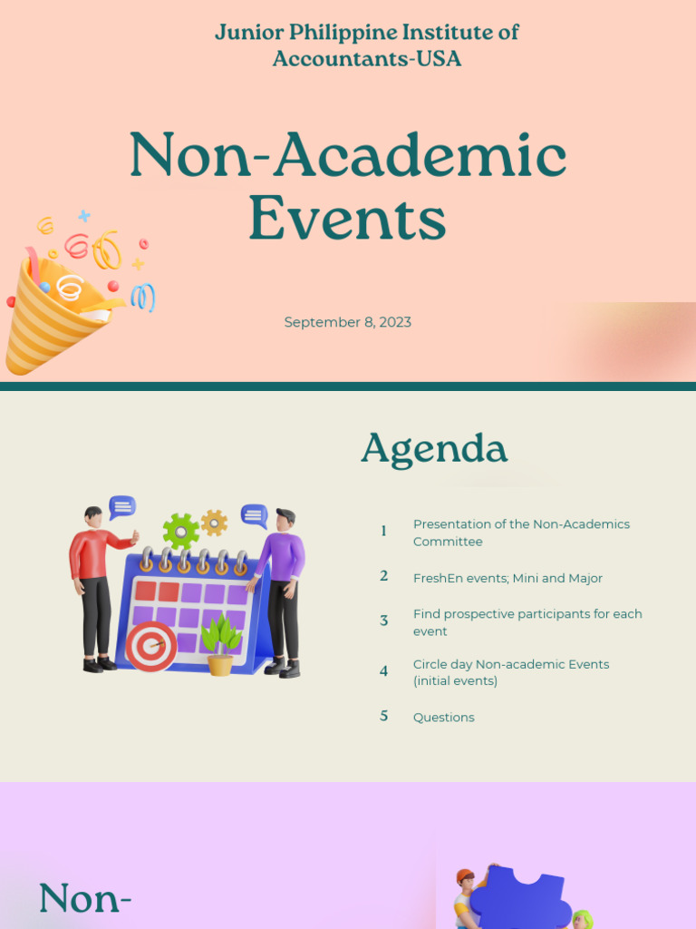 NFJPIA-USA Non-Academic Events 2023 | PDF