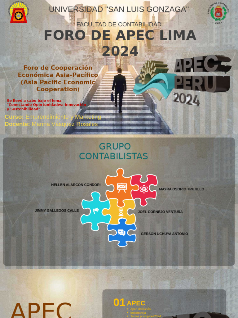 TP 2 (Apec) | PDF | Pequeñas y medianas empresas | Cooperacion economica Asia Pacifico