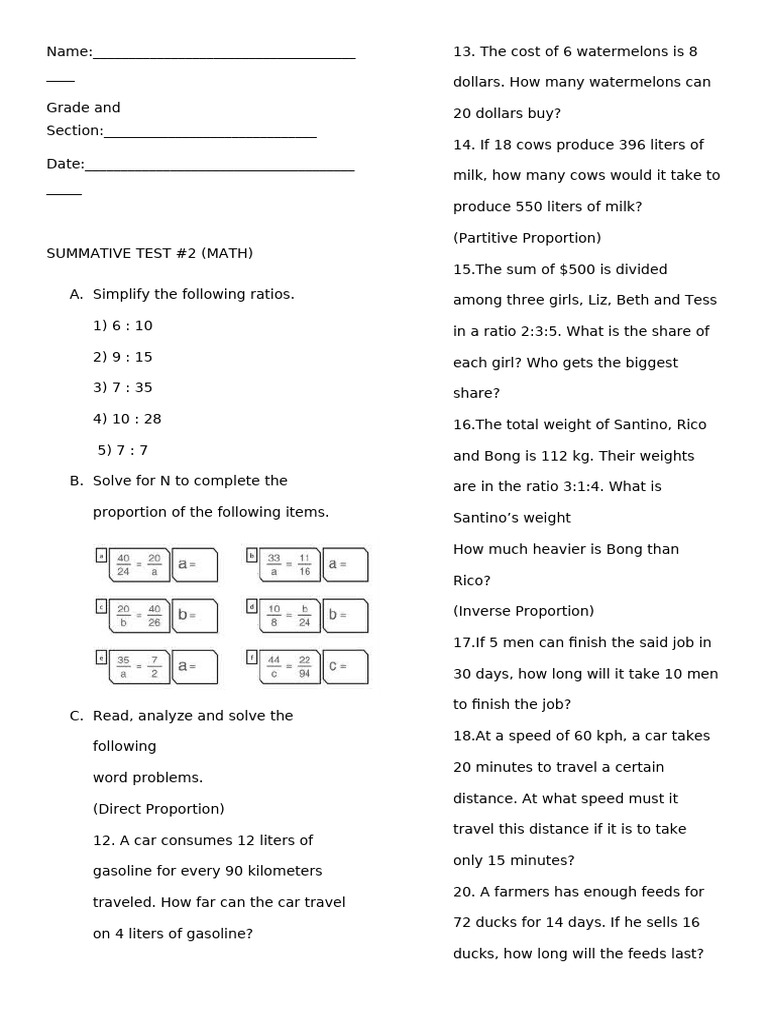 MATH Q2 WEEK2 | PDF