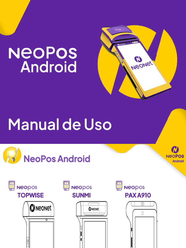 Manual NeoPos Android | PDF