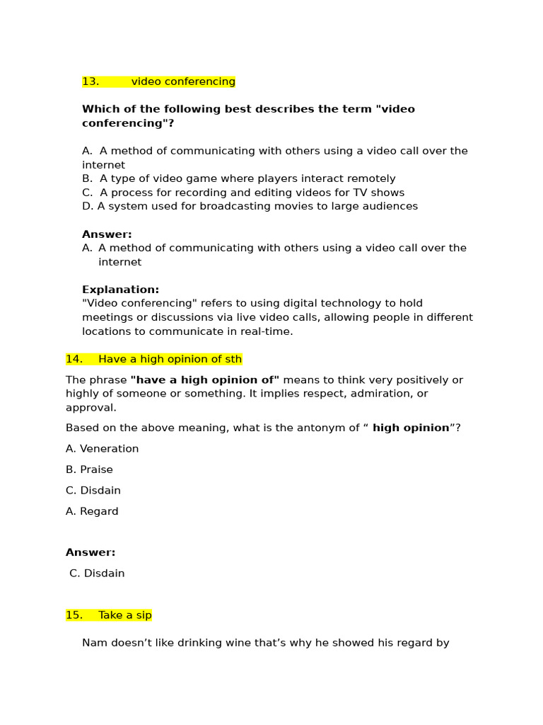 Some New Words | PDF
