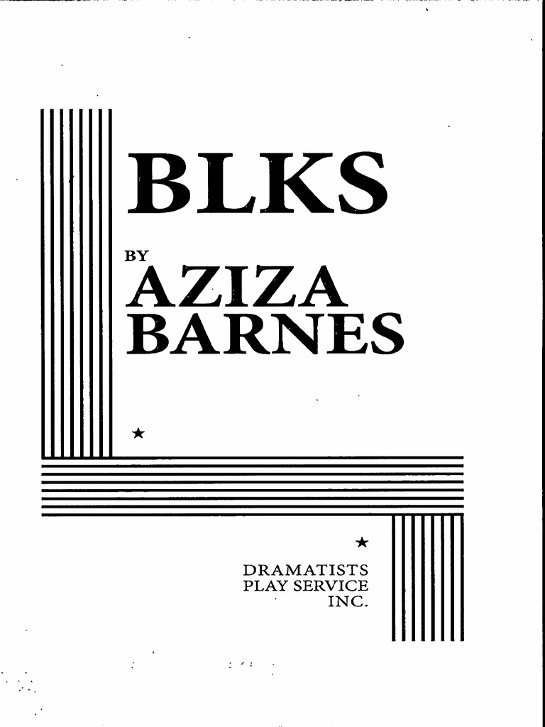 BLKS by Aziza Barnes (FULL PUBLISHED VERSION) | PDF
