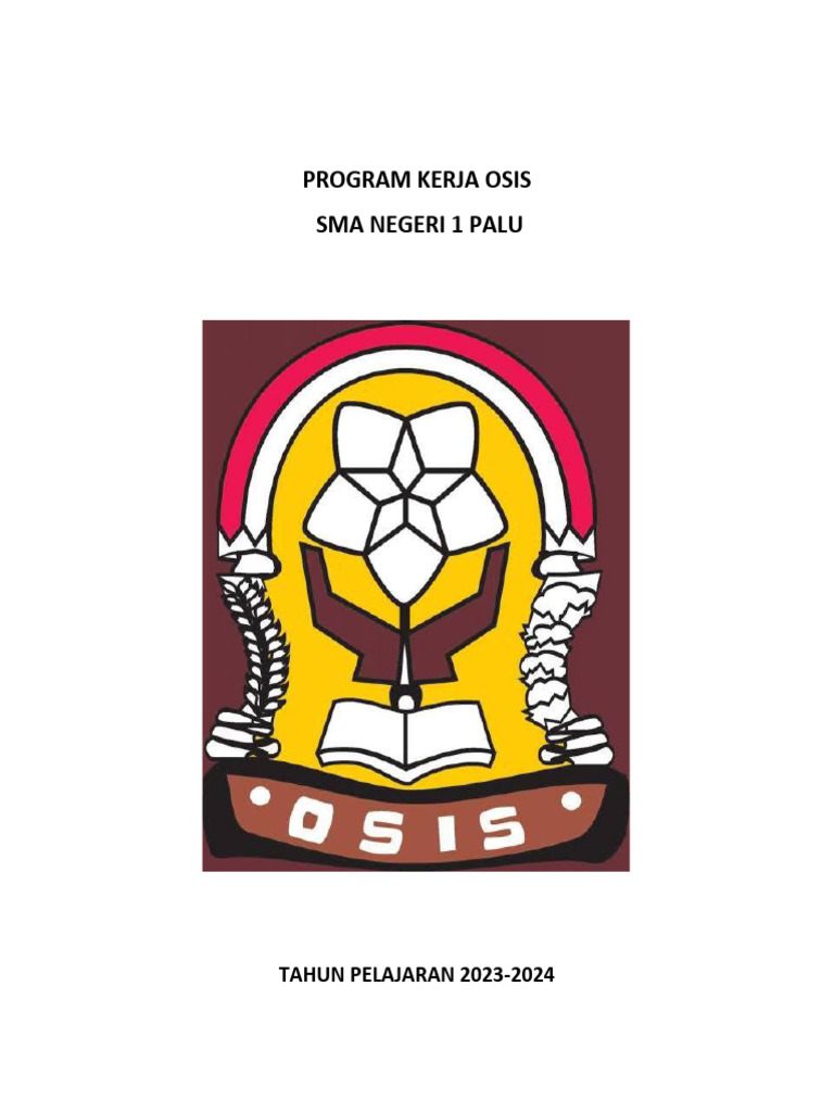 Program Kerja Osis Revisi Pdf