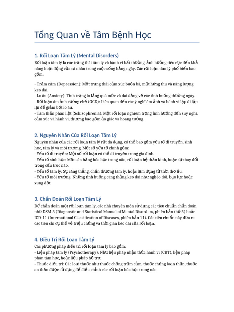 Tong_Quan_Tam_Benh_Hoc | PDF