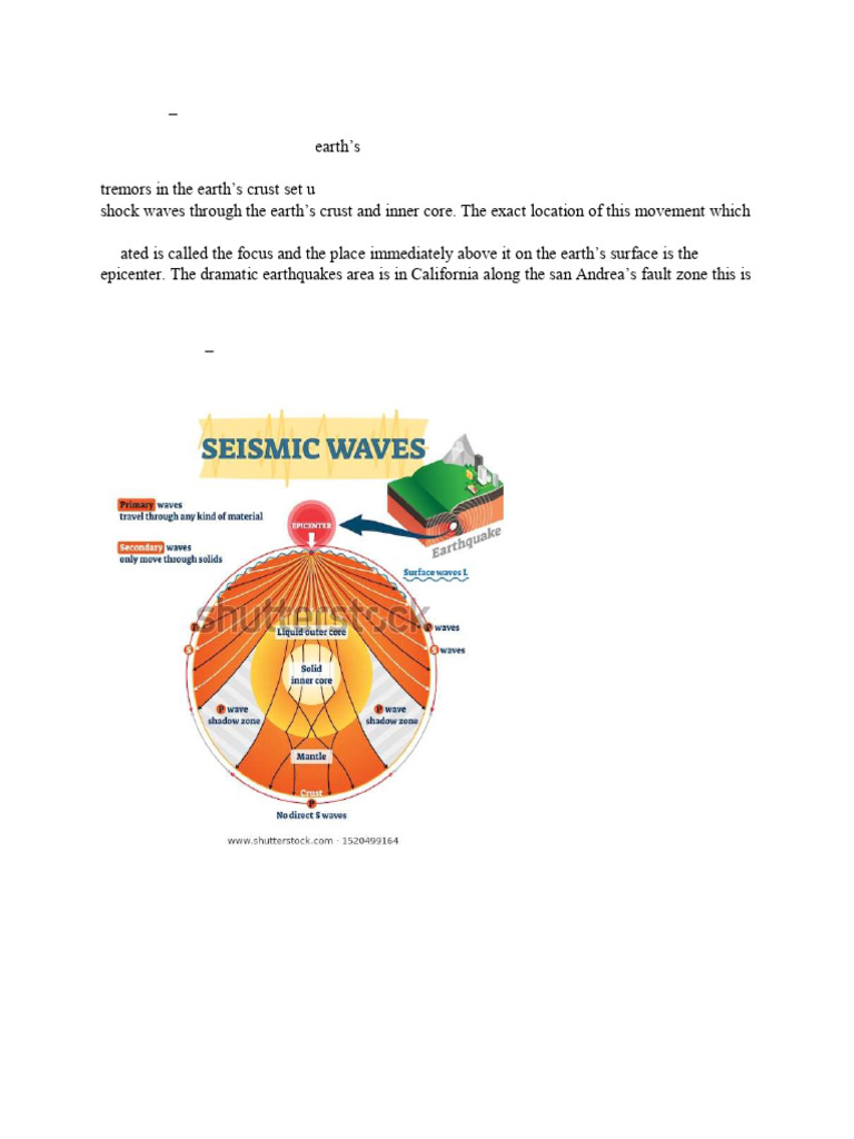 Lesson 4 Earthquake | PDF | Earthquakes | Seismology