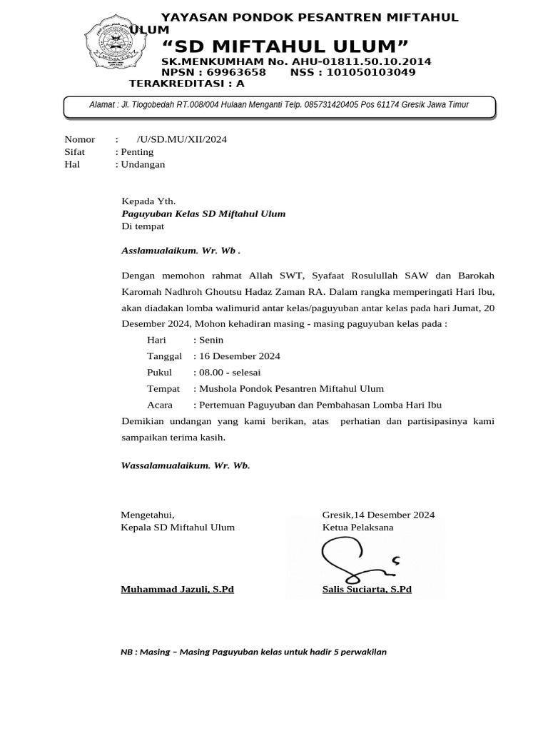 surat menyurat | PDF