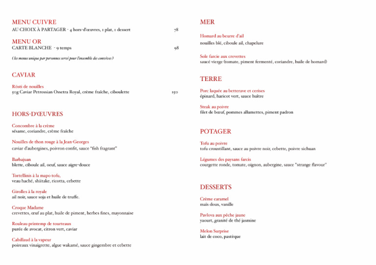 Menu+Cheval+d’Or+été+2024 | PDF
