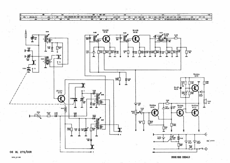 Philips 06RL275 Schematic | PDF