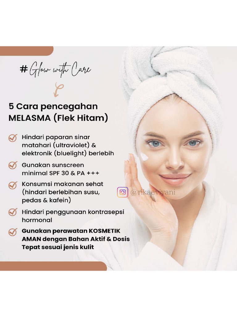 Pencegahan Melasma | PDF