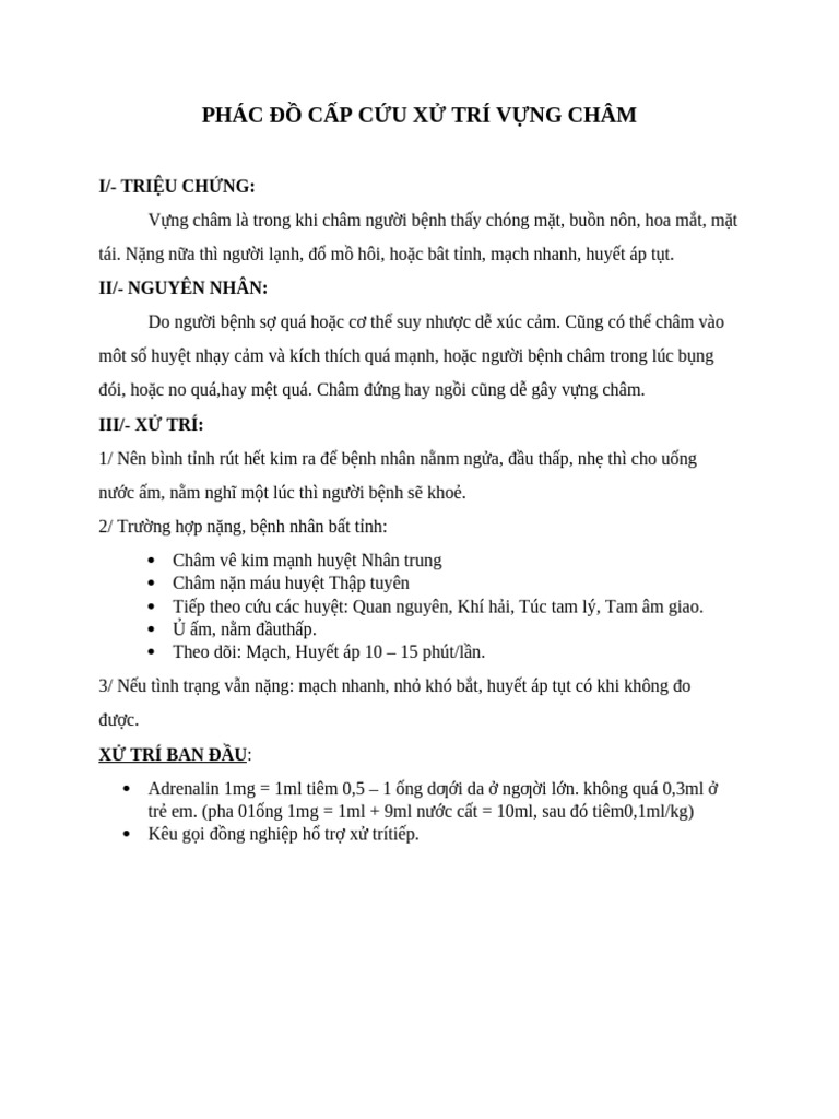 xử trị vựng châm | PDF