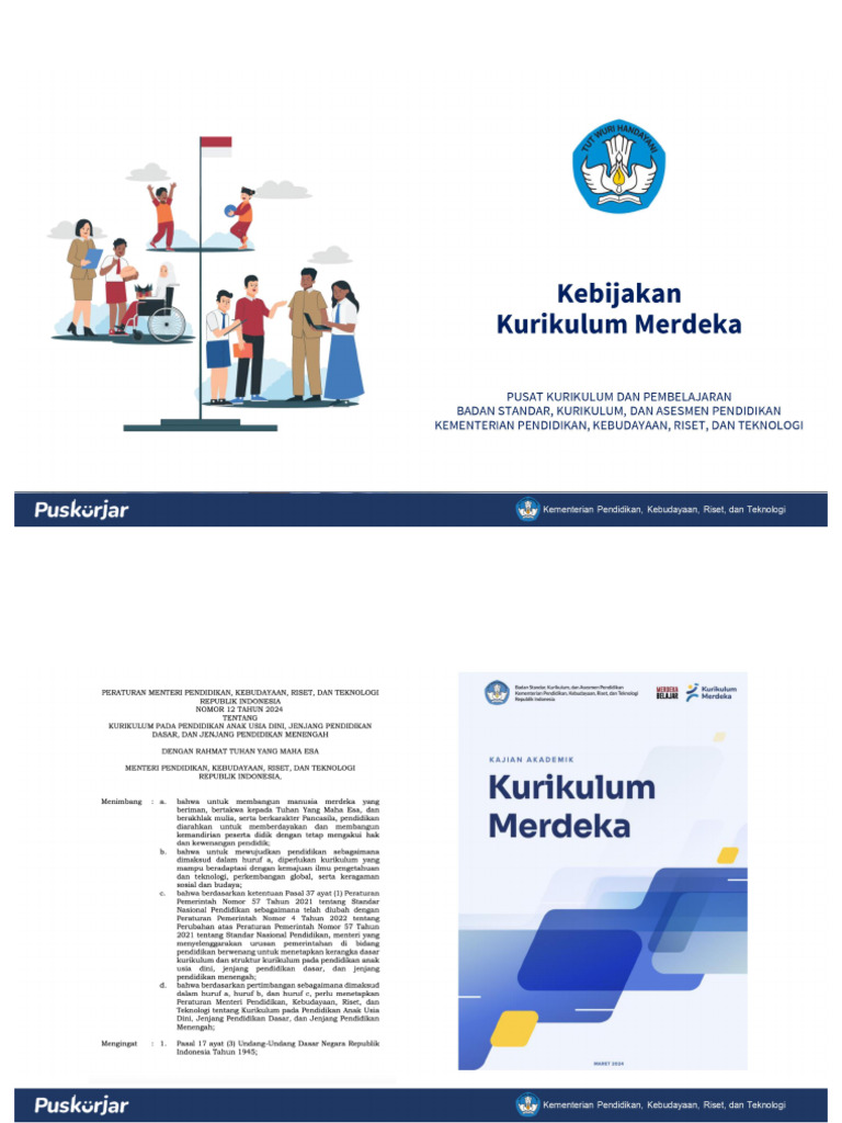 KEBIJAKAN KURIKULUM MERDEKA | PDF KEBIJAKAN KURIKULUM MERDEKA | PDF