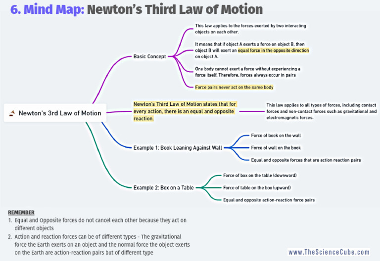 Newton's Third Law Explained | PDF