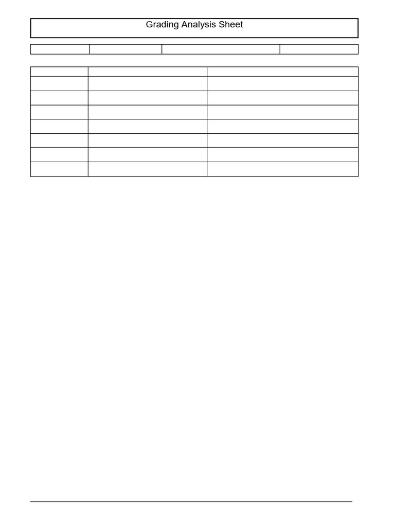 1038225-Grading Analysis Sheet | PDF