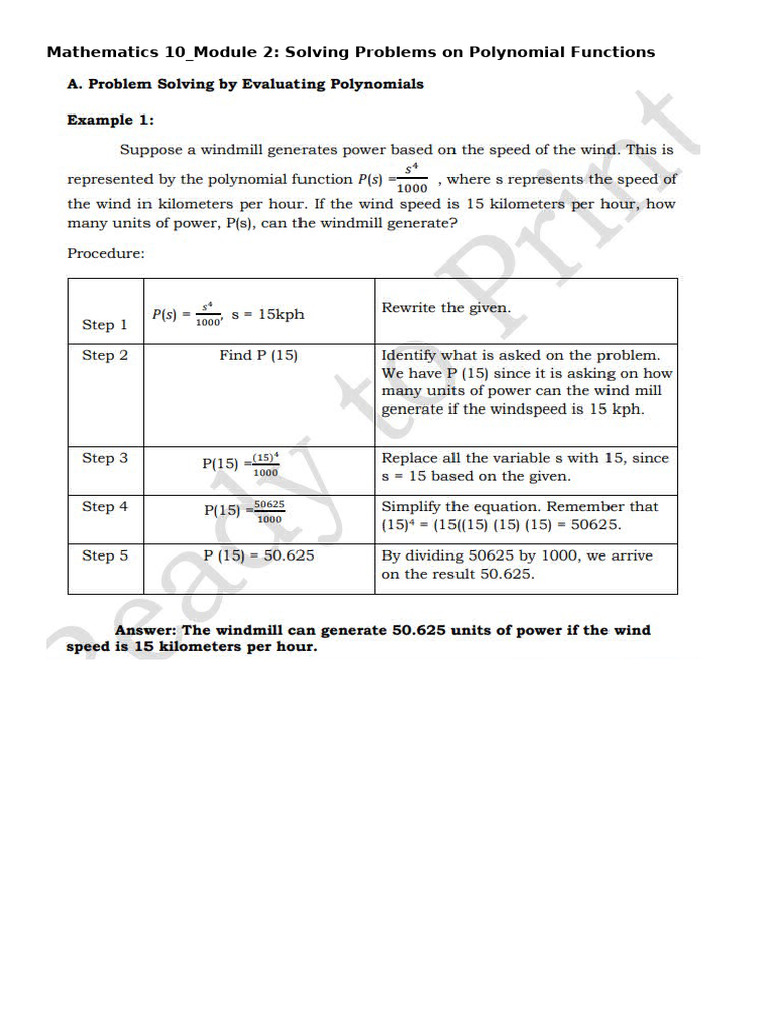 Mathematics 10_Module 2 | PDF