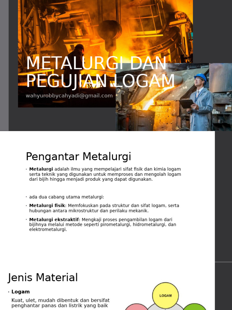 Metalurgi Dan Pegujian Logam | PDF
