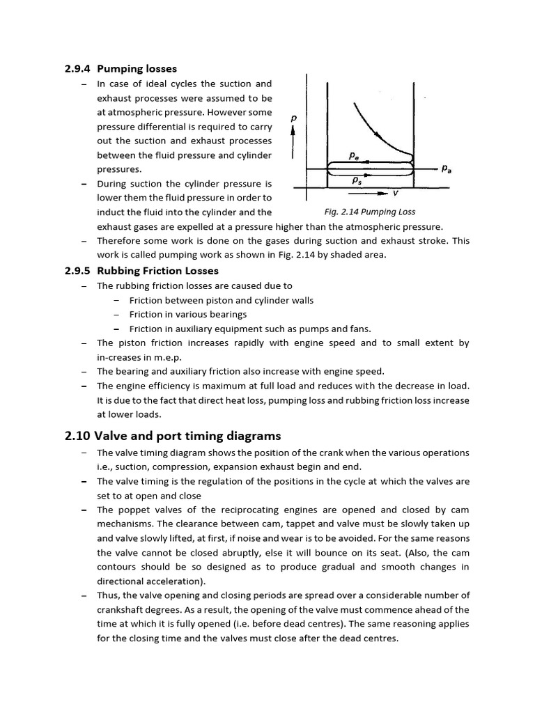 Valve and Port Timing | PDF | Diesel Engine | Piston