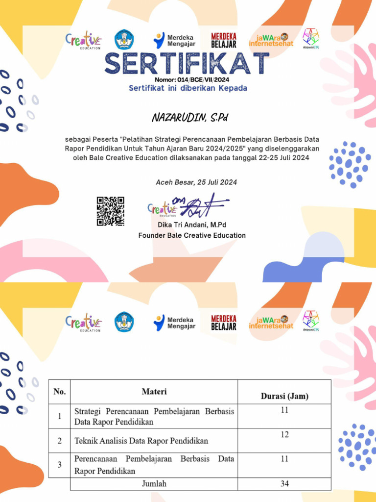 Sertifika t | PDF