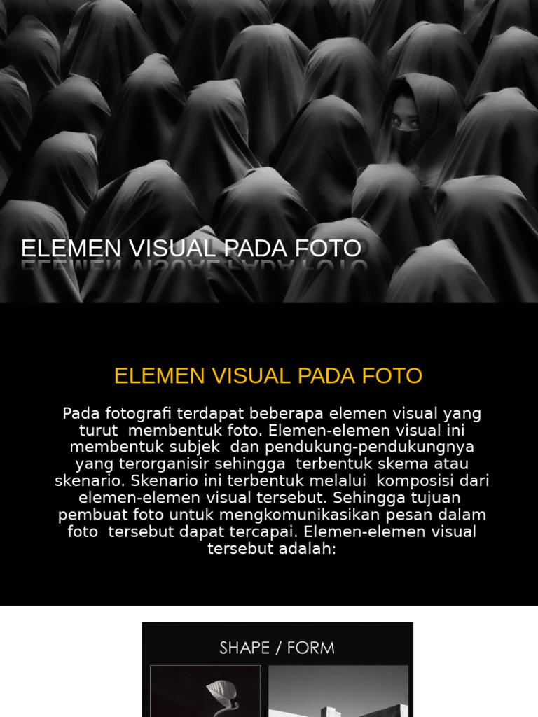Elemen Visual Pada Foto | PDF