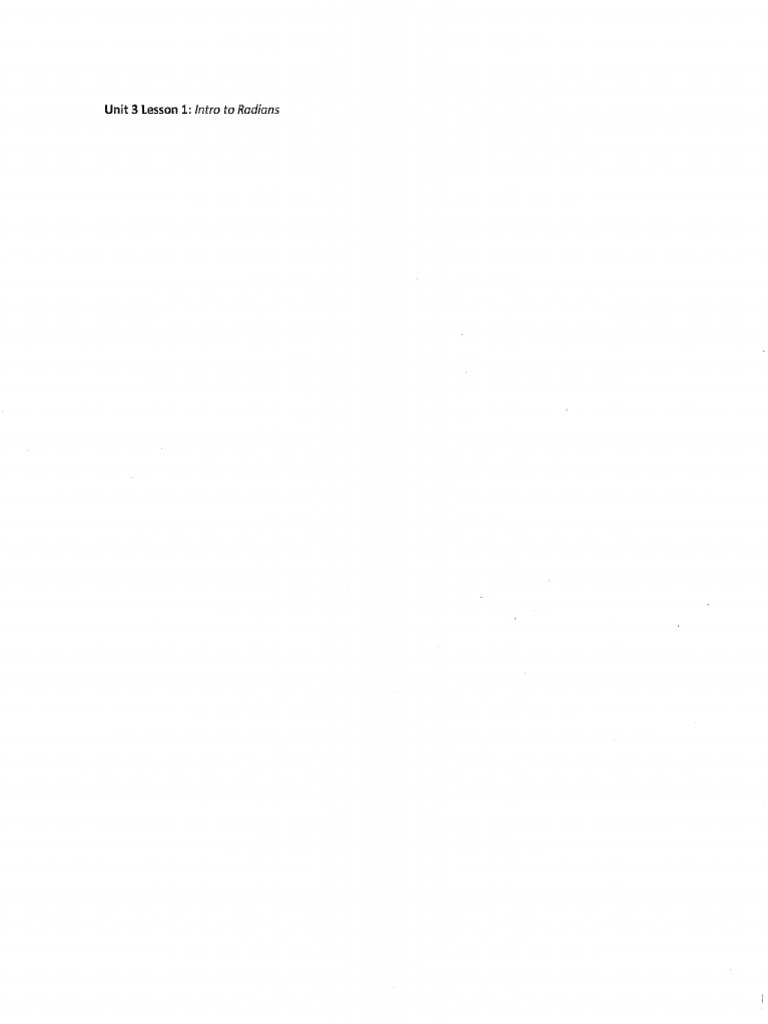 Lesson 1 Homework Answers | PDF