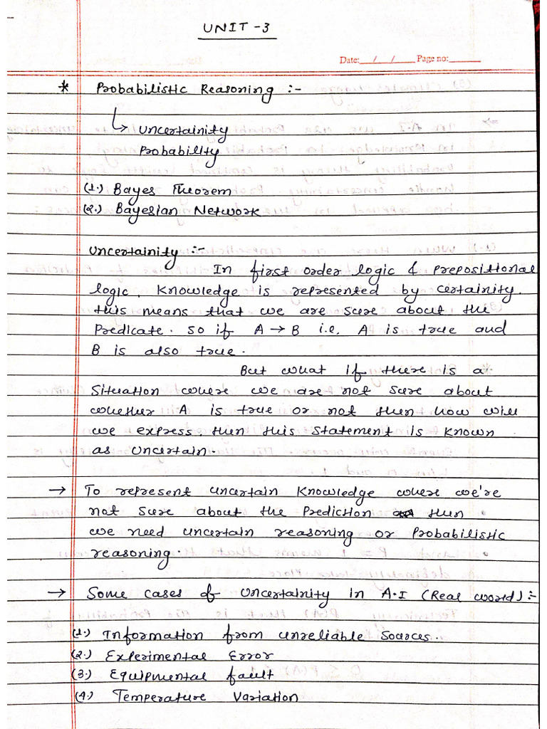 AI Unit-3-1 | PDF