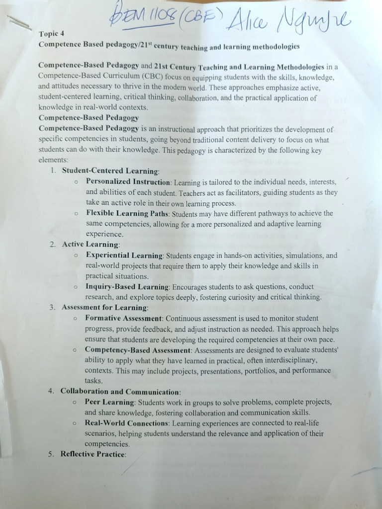 BEM 1108 Notes - 241119 - 220025 | PDF