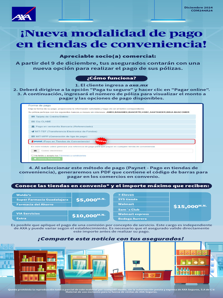 Pago Tiendas Conv | PDF