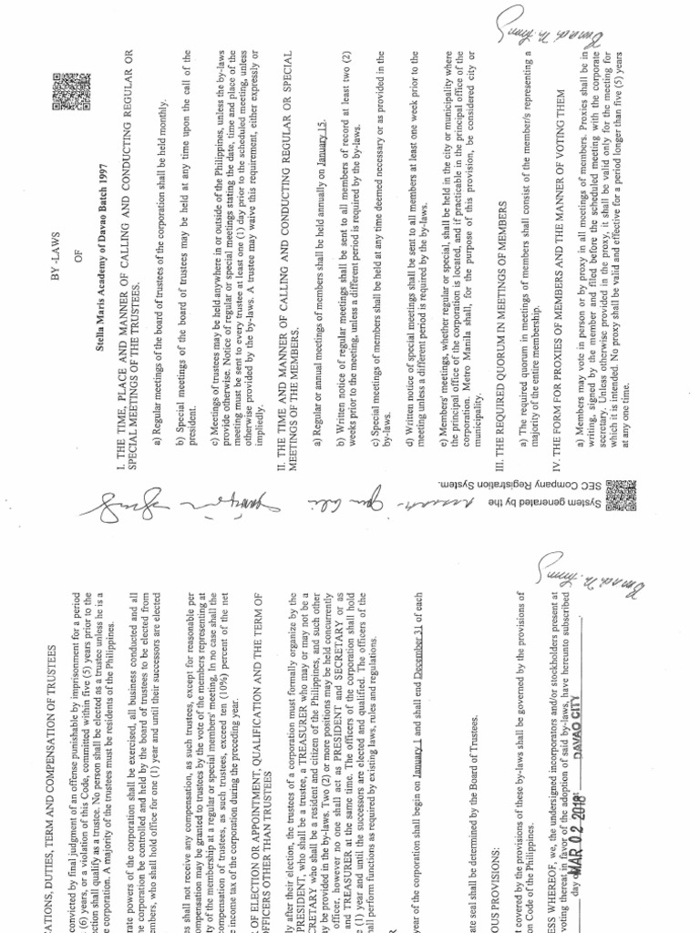 By Laws | PDF