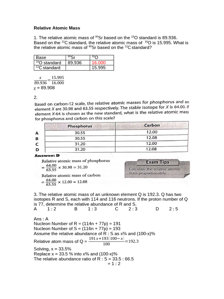 1.4 Ram | PDF | Physical Chemistry | Atomic