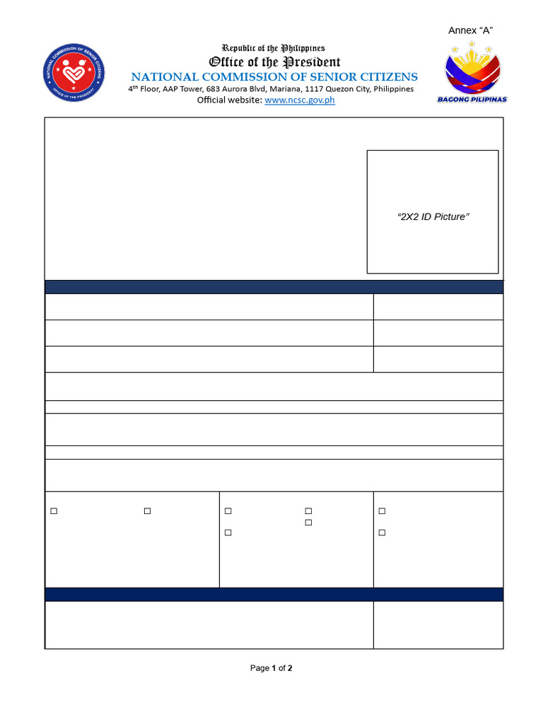 Octogenarian Benefit Program Application | PDF | Affidavit | Government