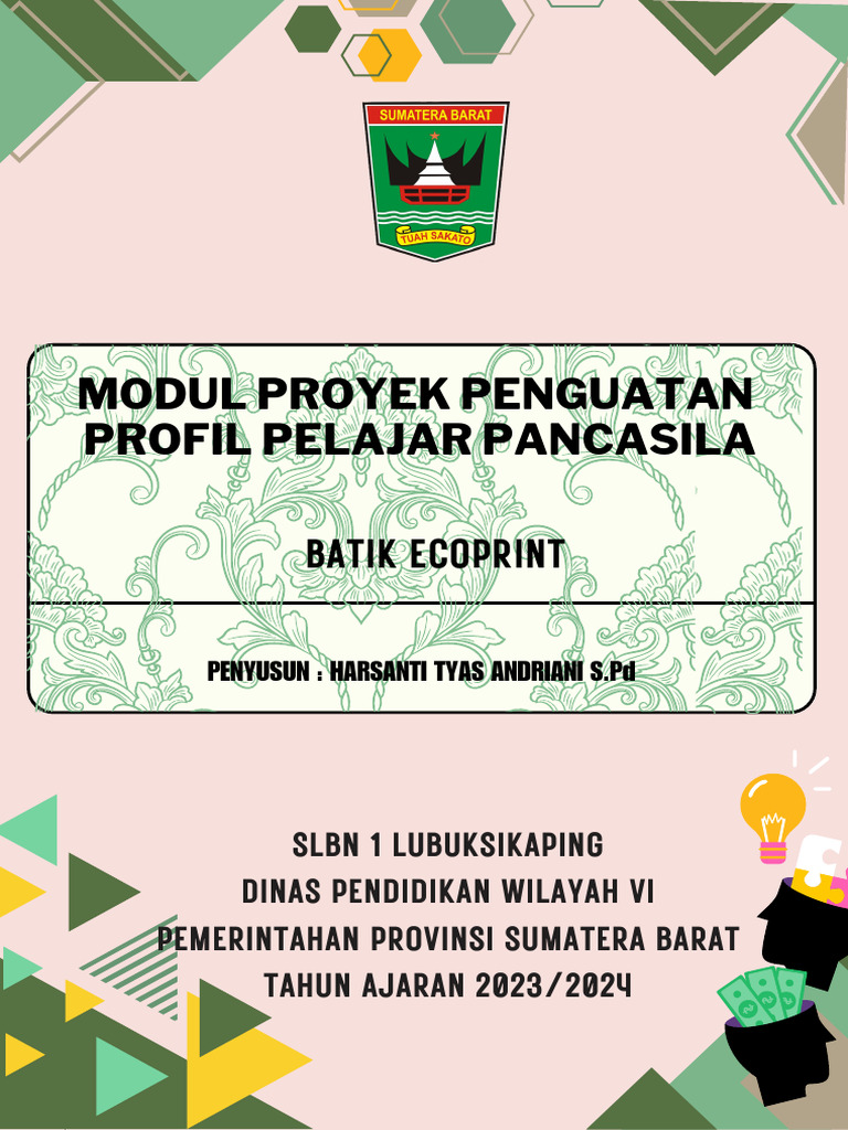Modul p5 Batik Ecoprint | PDF