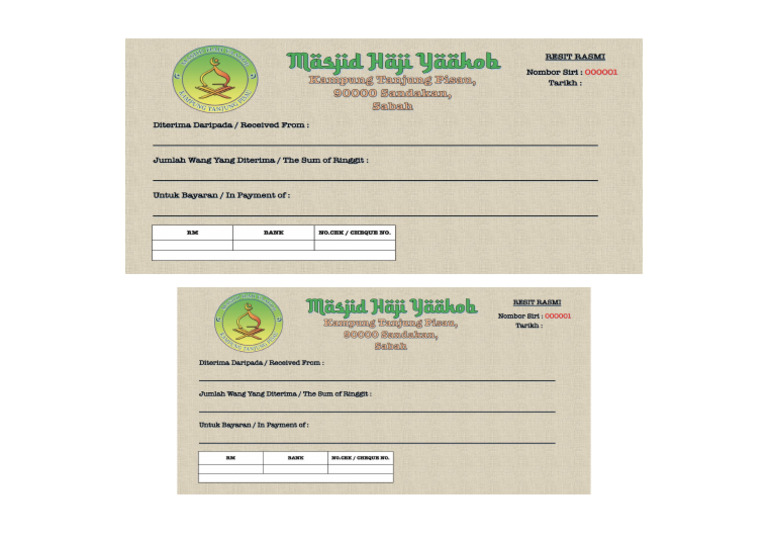 Resit Masjid HJ Yaakob | PDF