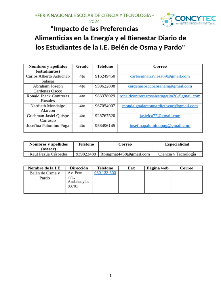 Proyecto Eureka 2024 | PDF | Residuos | Entorno natural