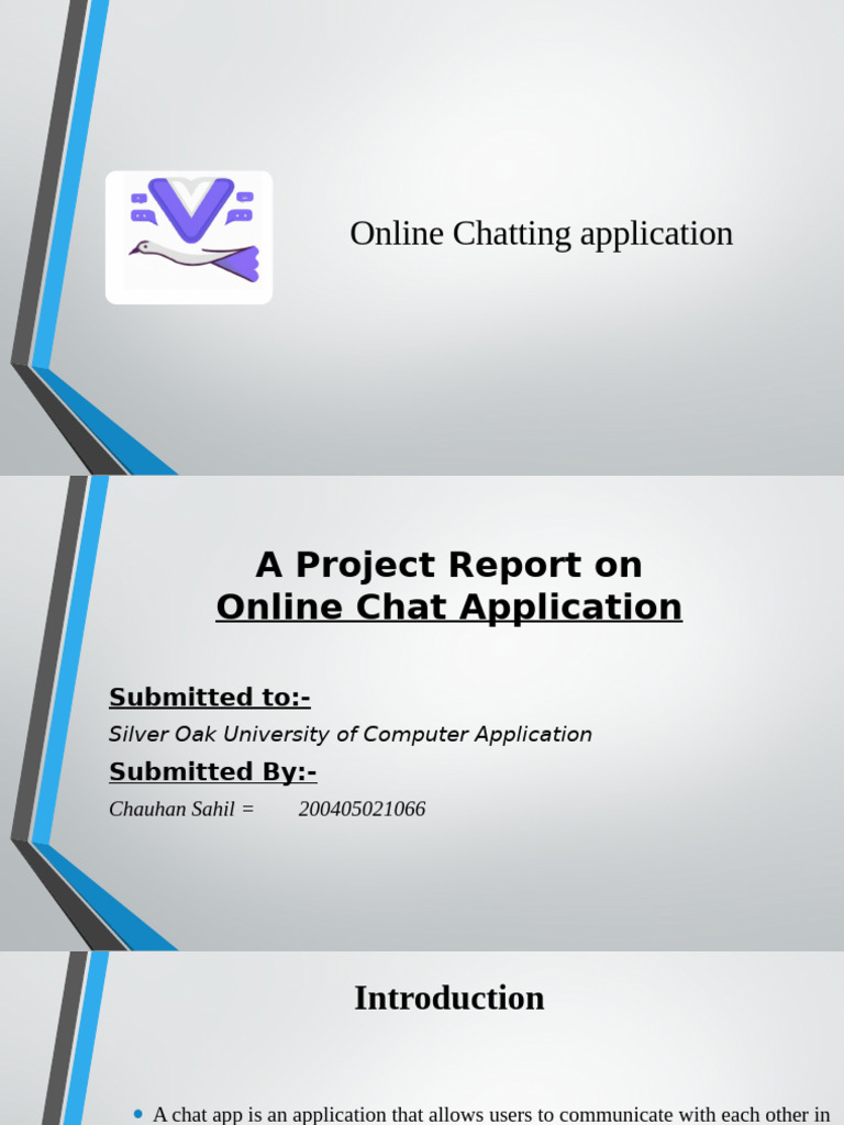 Chat App Development Report | PDF | Application Software | Android (Operating System)
