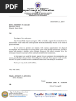 Request Letter For Seedlings | PDF