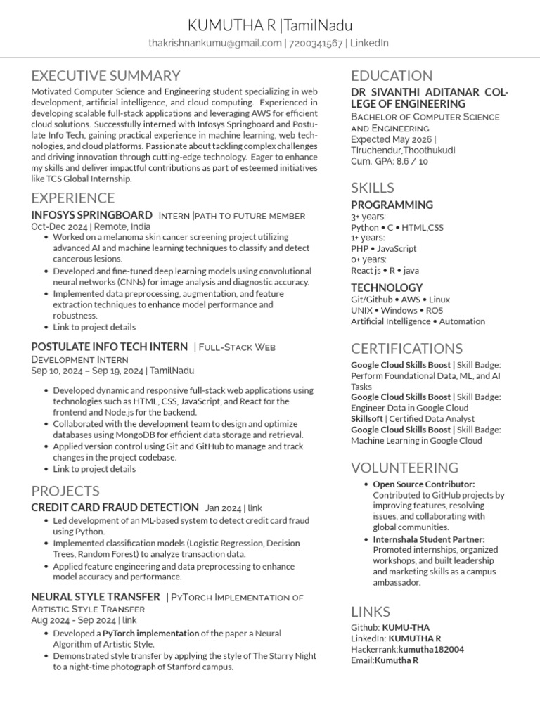 Deedy Resume Reversed 2 | PDF | Machine Learning | Artificial Intelligence