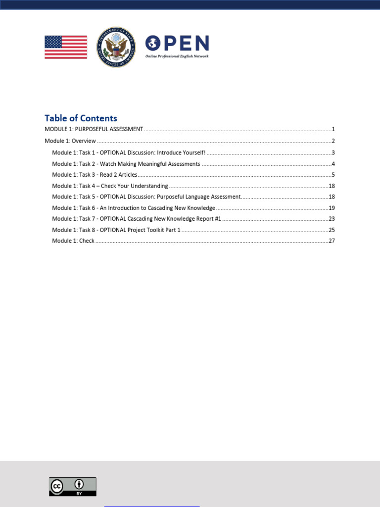 AEL MOOC_Module 1 Downloadable Packet | PDF | Educational Assessment | Language Education