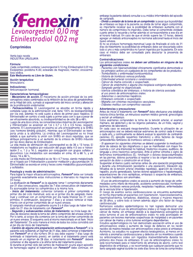 Prospecto-Femexin | PDF