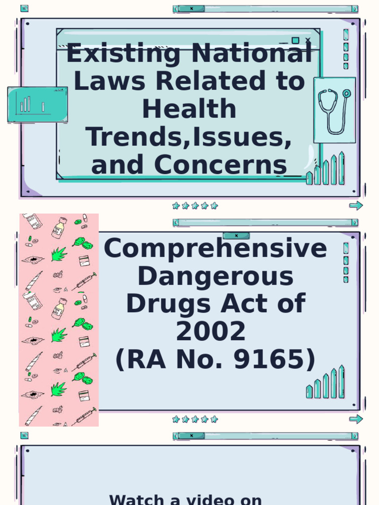 WEEK 2 SESSION 2 Drugs | PDF | Substance Abuse | Tobacco Smoking