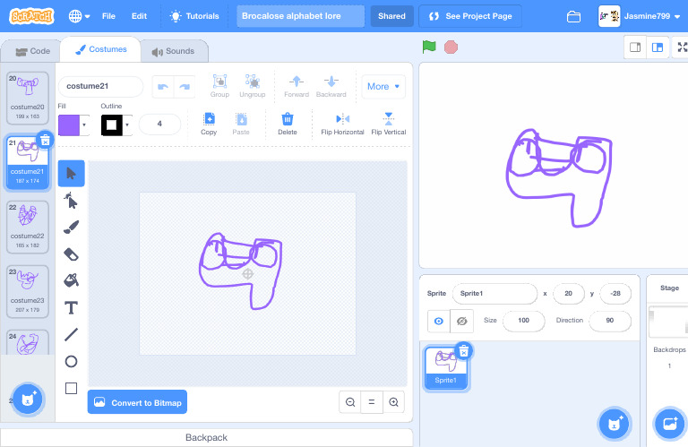 Brocalose Alphabet Lore On Scratch 5 | PDF
