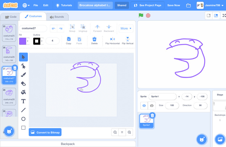 Brocalose Alphabet Lore On Scratch 8 | PDF