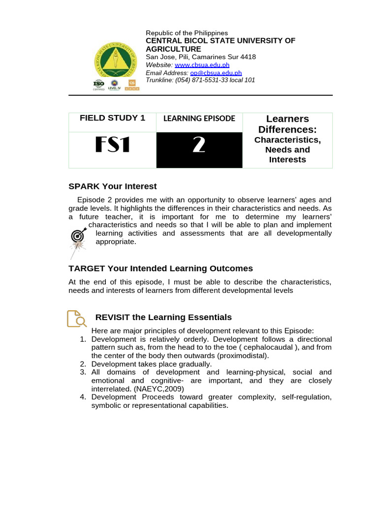 LE-2 | PDF | Learning | Cognitive Psychology