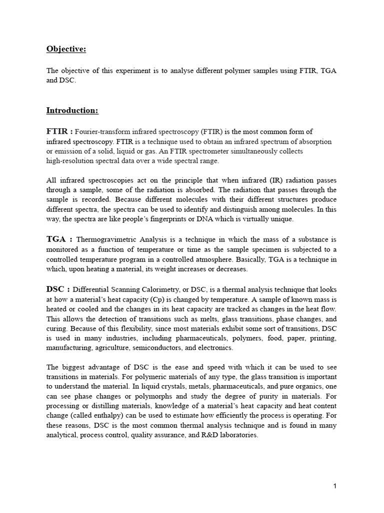 1711010_3 | PDF | Differential Scanning Calorimetry | Infrared Spectroscopy