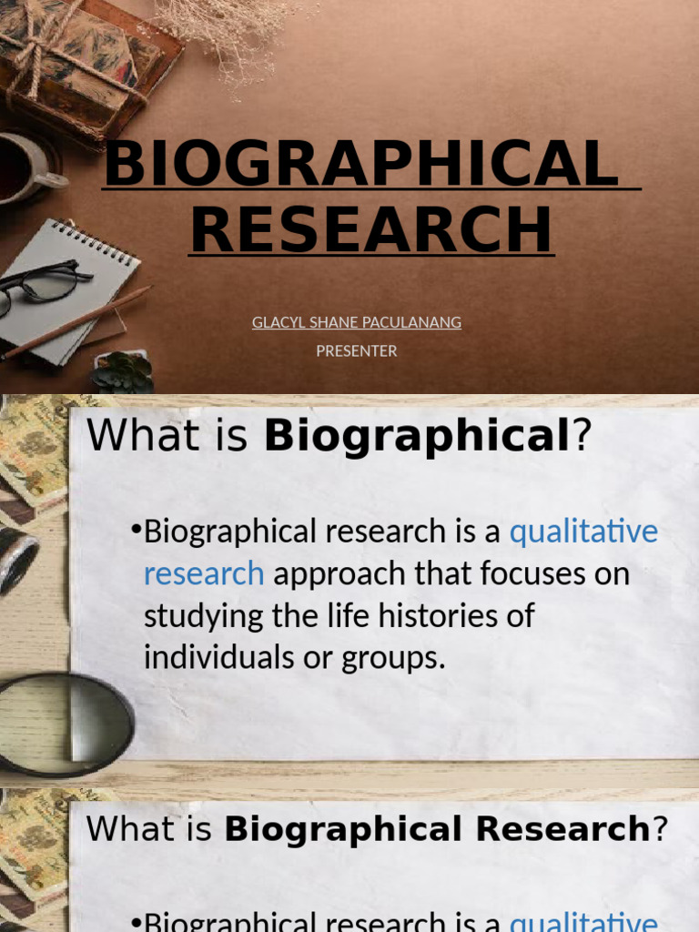 Biographical Research | PDF | Biography | Narrative