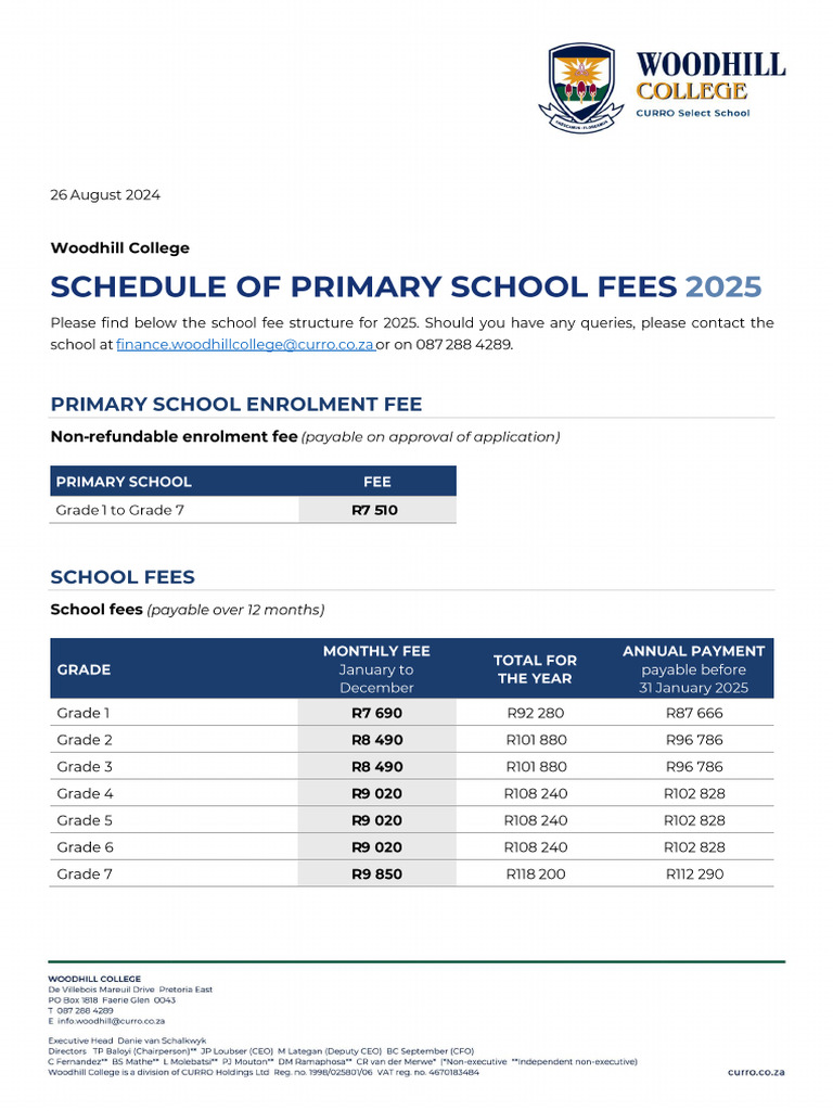 woodhill-college-2025-primary-school-fee-letter-final-for-web | PDF