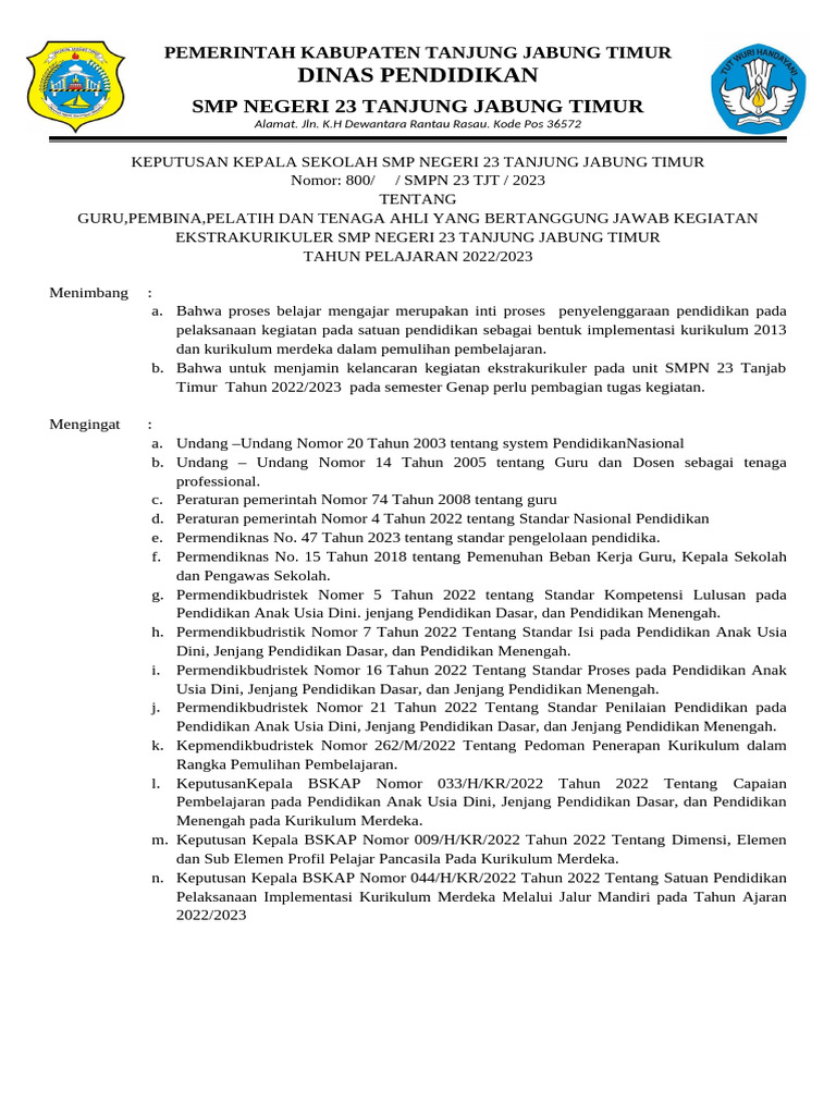 sk ekstra TP 2023-2024 | PDF