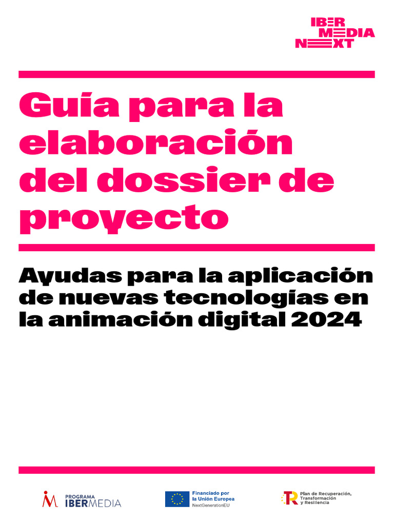 Guia-dossier-IBERMEDIA-NEXT-ES-1 | PDF