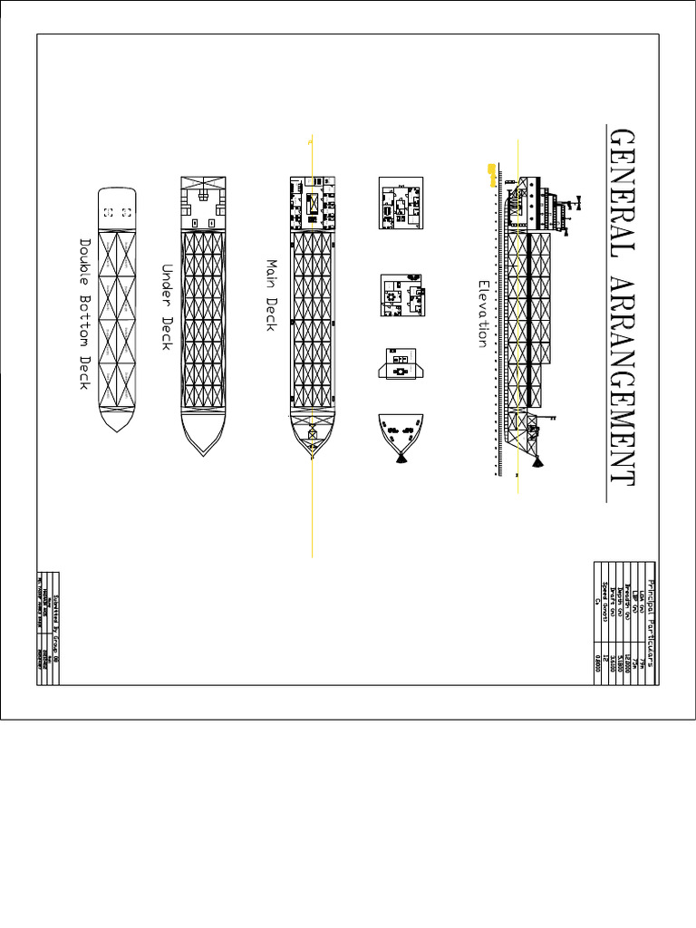 General Arrangement Plan | PDF | Watercraft