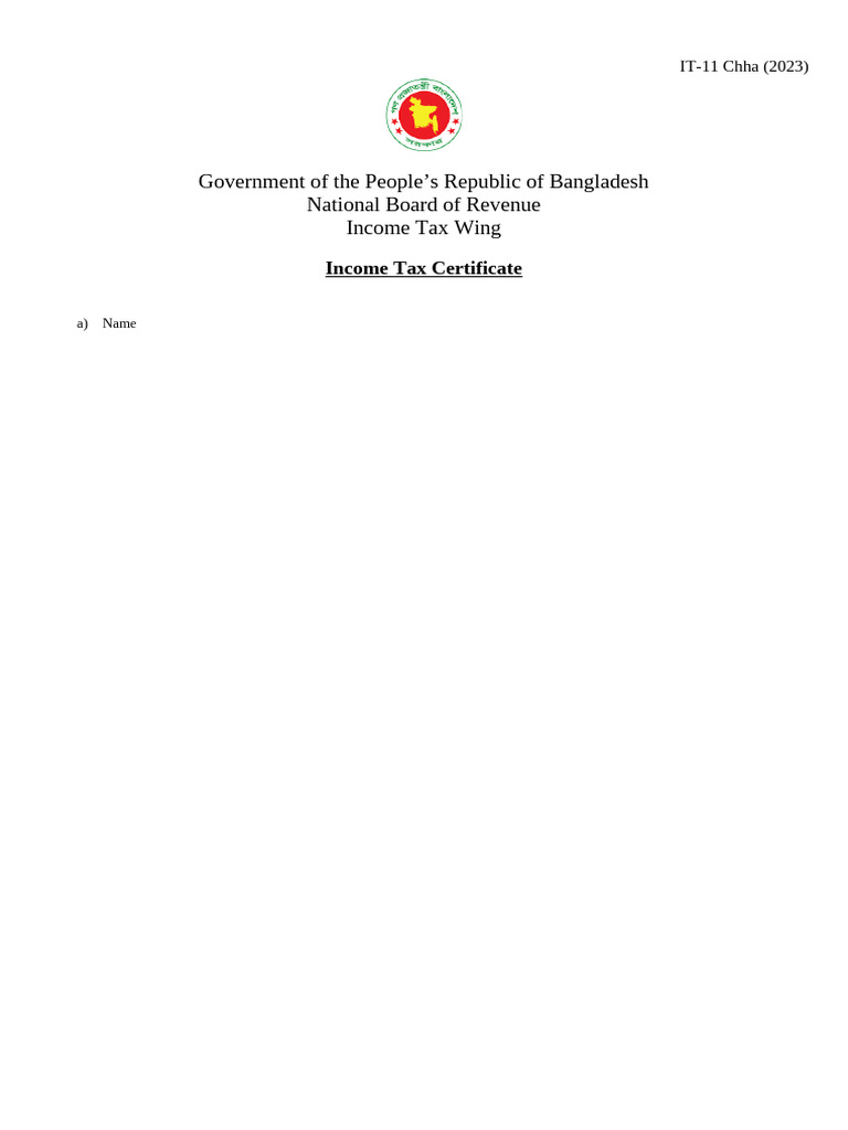 Acknowledgement Receipt or Certificate of Return of Income | PDF