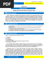 Level 3 - 4 HACCP | PDF